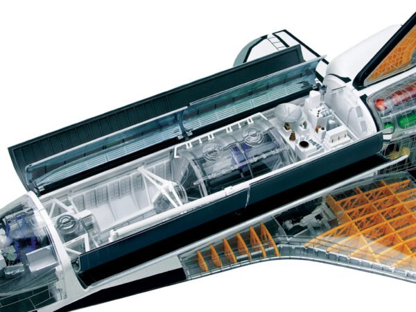 4D Vision Vehicles (Space)-1/72 Space Shuttle - famemaster.com